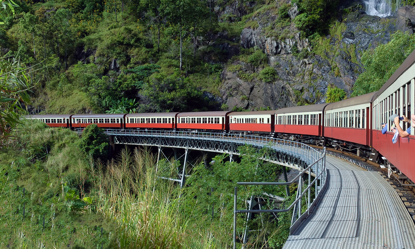 Queenslands' Kuranda Scenic Rail & Skyrail Rainforest Cableway - Emma ...